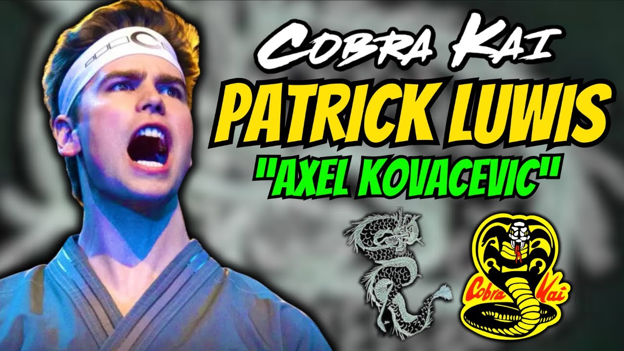 Patrick Luwis "Axel Kovačević" Cobra Kai Season 6 Full Interview! - YouTube