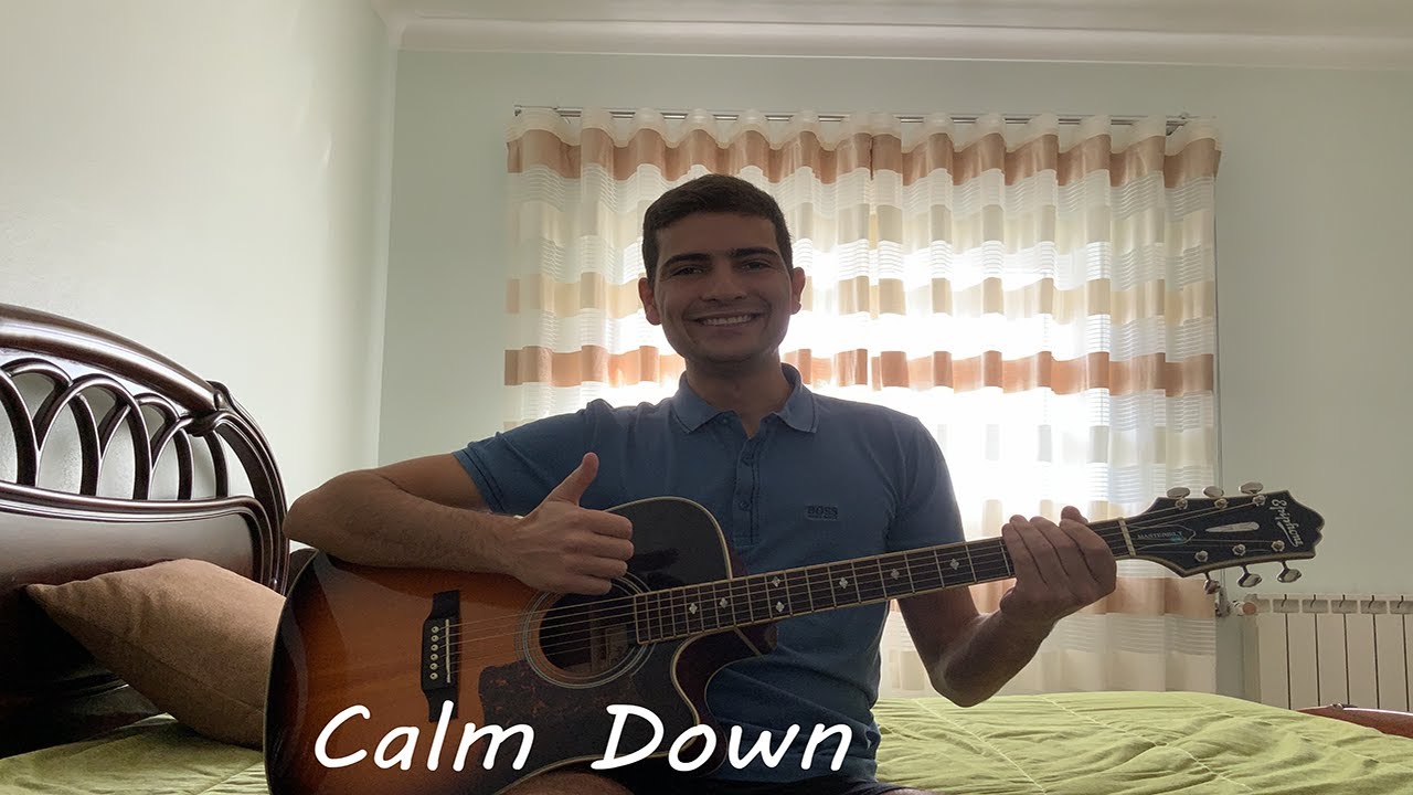 Rema, Selena Gomez - Calm Down (Guitar Cover) - YouTube