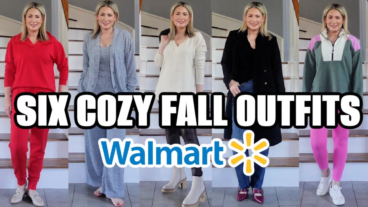 Everyday Fall Outfits From Walmart | Wearable Style for Women Over 40 ...