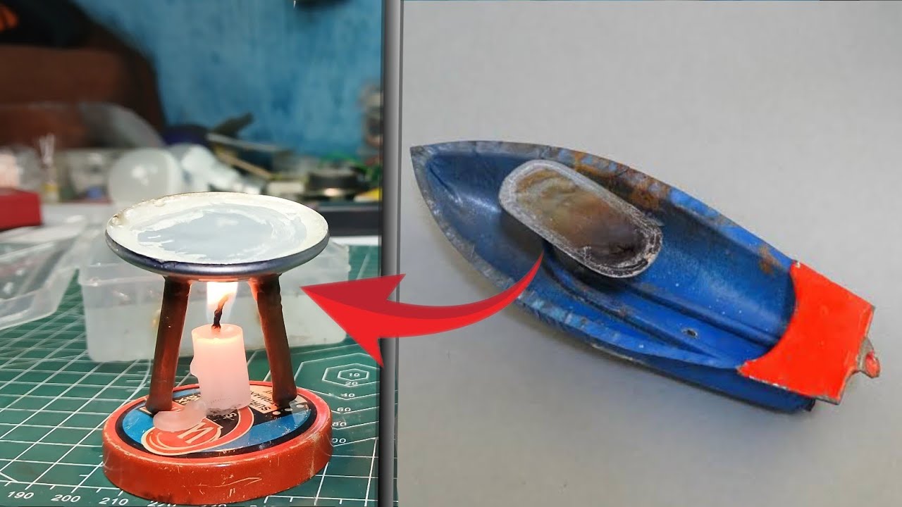 How to make a pop pop boat engine - YouTube