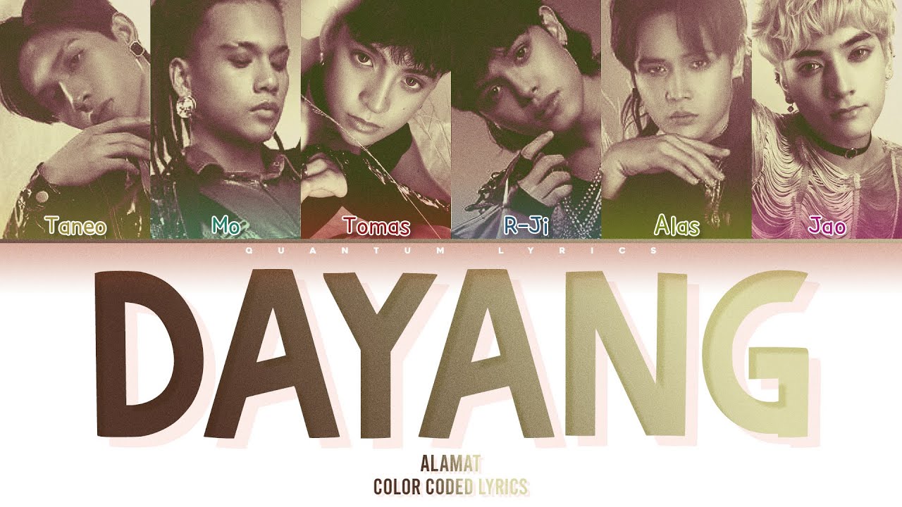 ALAMAT 'Dayang' Color Coded Lyrics (Fil/Eng) - YouTube