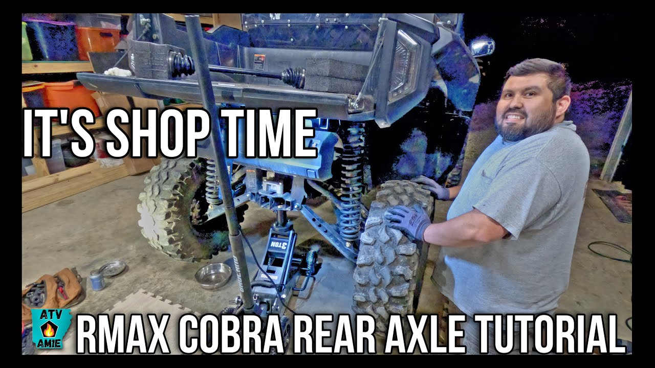 Yamaha RMAX rear axle replacement | How to YouTube University - YouTube