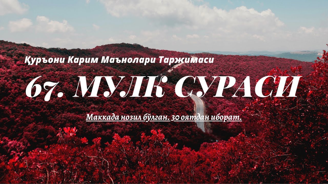 Мулк сураси гўзал қироат, Насир ал-Қатамий | 67- Mulk surasi go'zal ...
