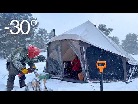 -30 DERECEDE EV KONFORUNDA KAR KAMPI