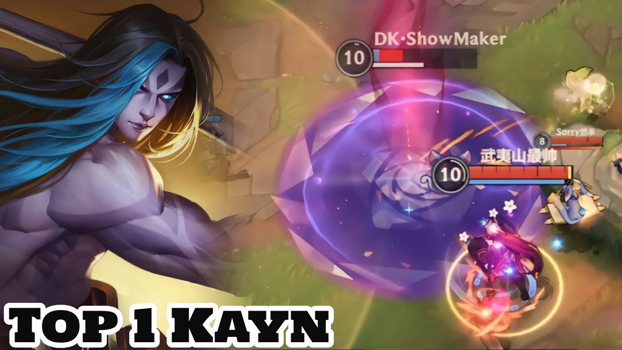 Wild Rift Kayn - Top 1 Kayn Gameplay Rank Challenger - YouTube