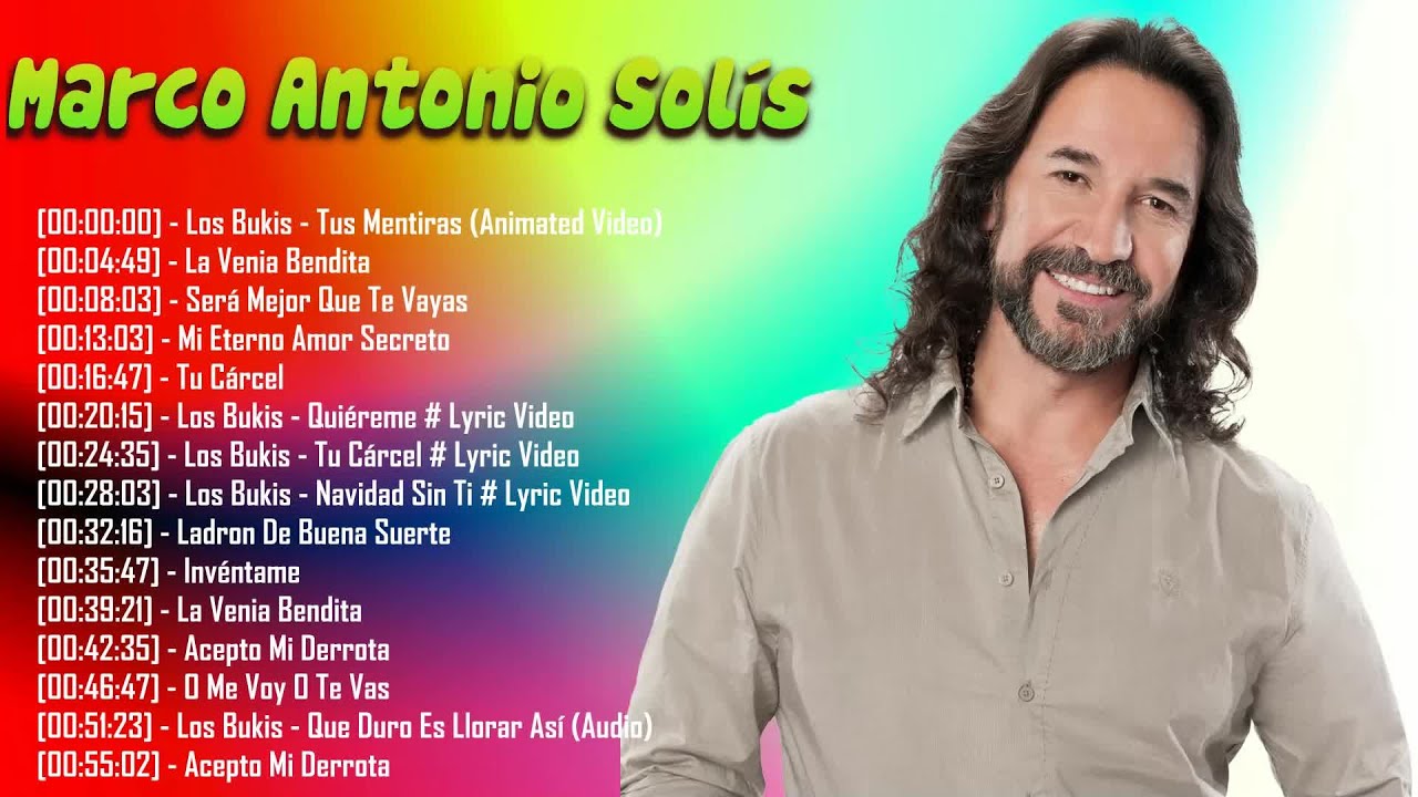 Canciones Marco Antonio Solís – Álbum completo con Tu Cárcel y grandes ...