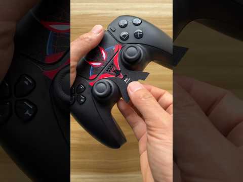 Spider-Man 2 Skin for PS5 DualSense Controller #gaming #ps5 #ps5controller #spiderman #shorts