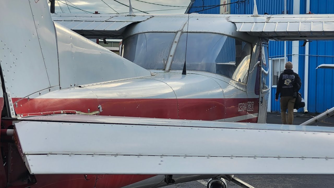 Cessna 152 II Engine Failure on Startup UHD - YouTube