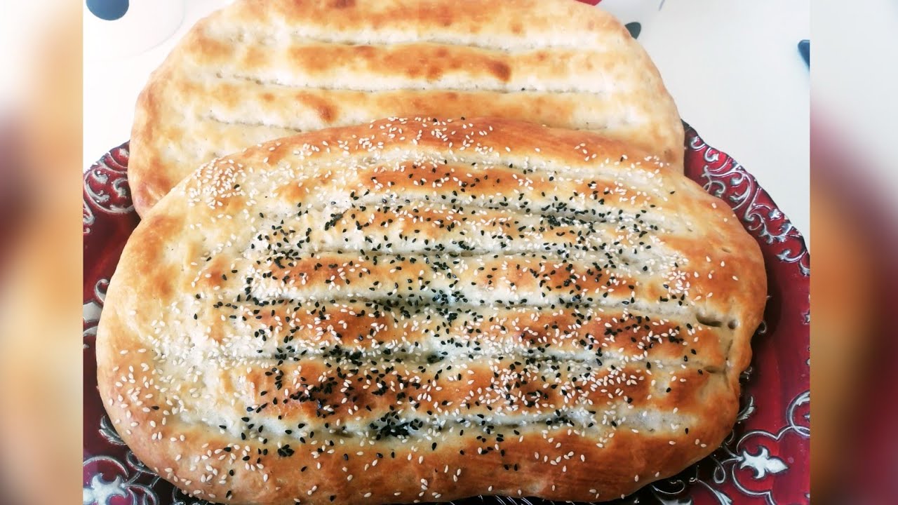iran Breakfast bread(iran naan barbari) /iranlı kahvaltı ekmeği(naan ...