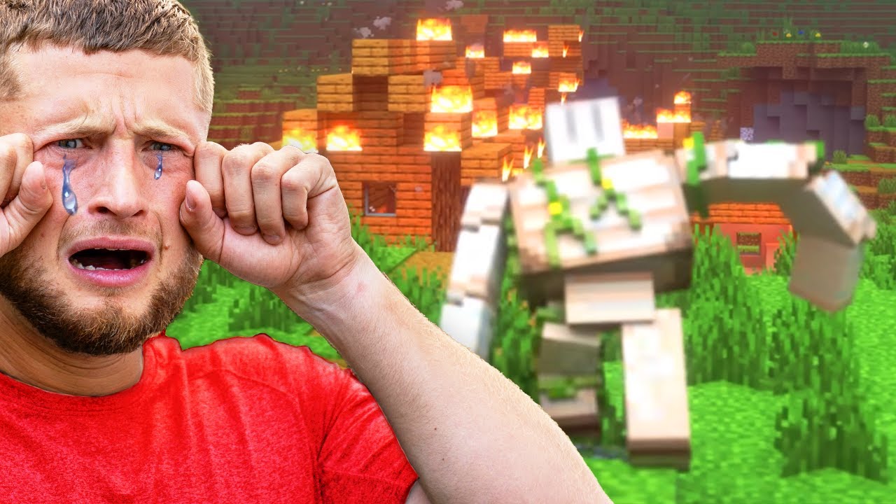 Minecraft’s Most EMOTIONAL Animation Ever (GUS THE IRON GOLEM) - YouTube