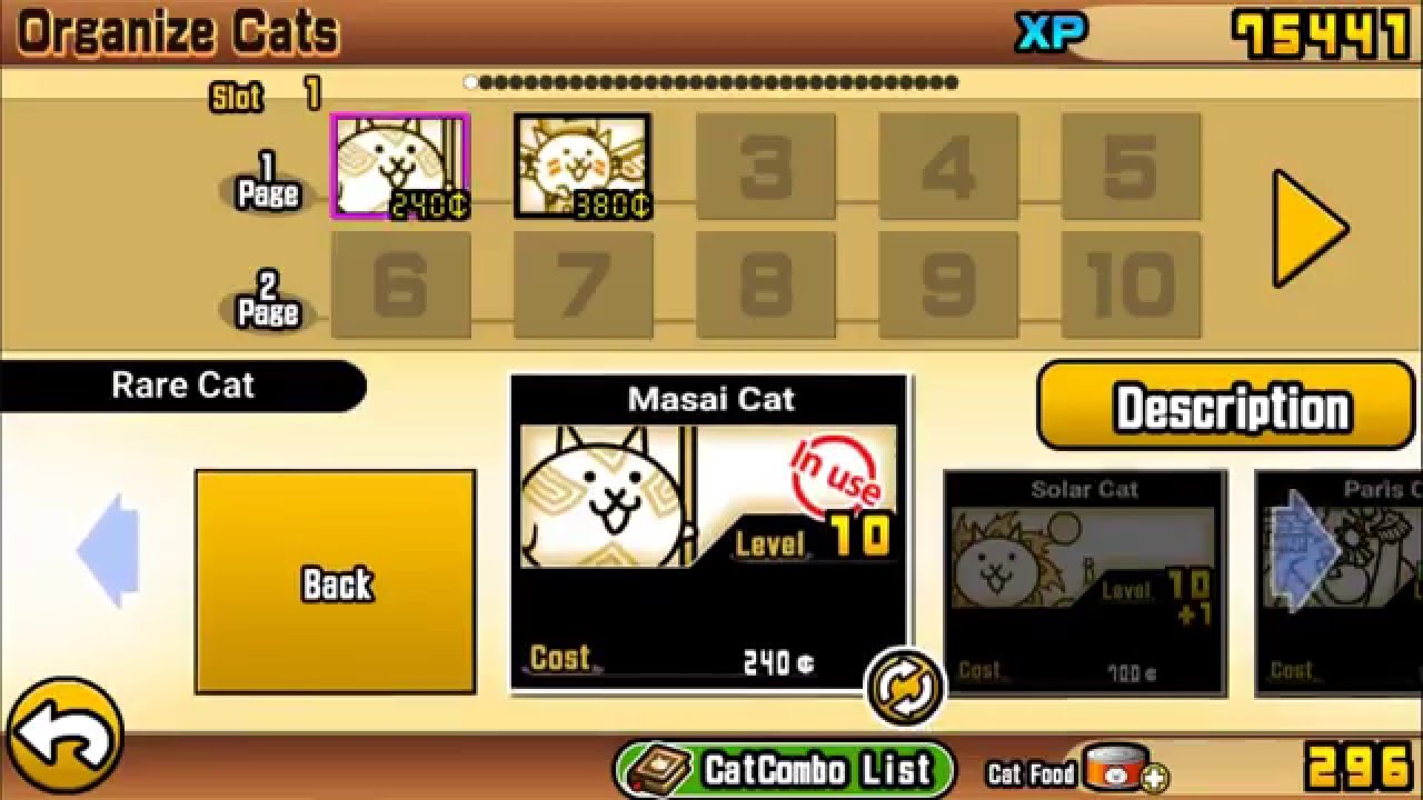 The Battle Cats - Cat Combos, Face Paint - YouTube