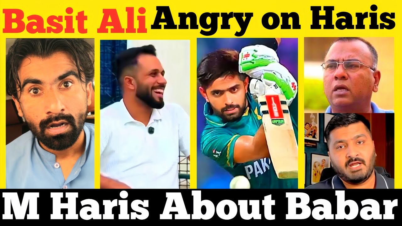 Furqan Bhatti and Basit Ali About Haris Podcast | Babar Azam | Pakistan ...