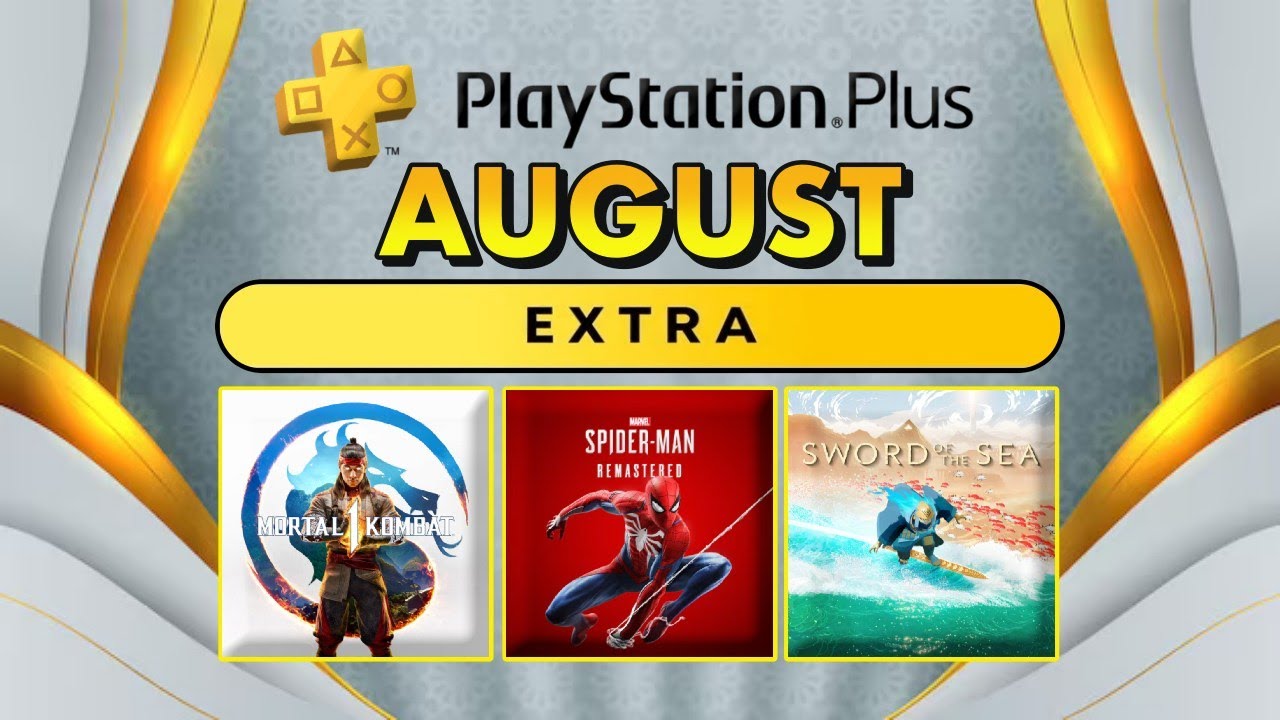 PS PLUS EXTRA GAMES FOR AUGUST 2025 - YouTube