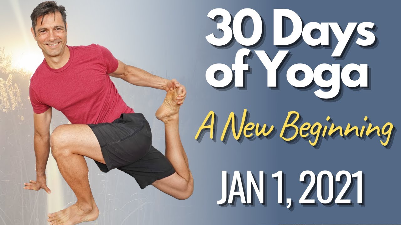 30 Day Yoga Challenge - A New Beginning | David O Yoga - YouTube