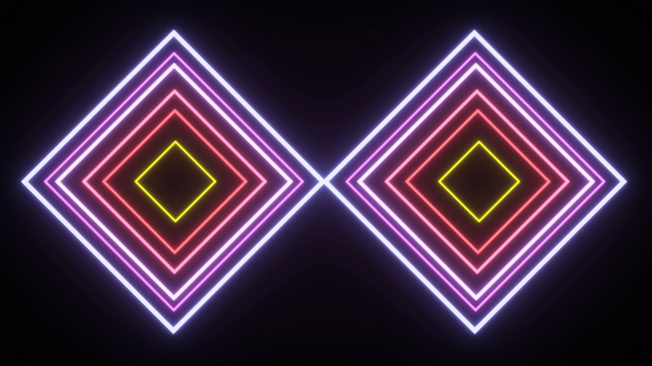 Glowing Square | After Effect | 4K - YouTube