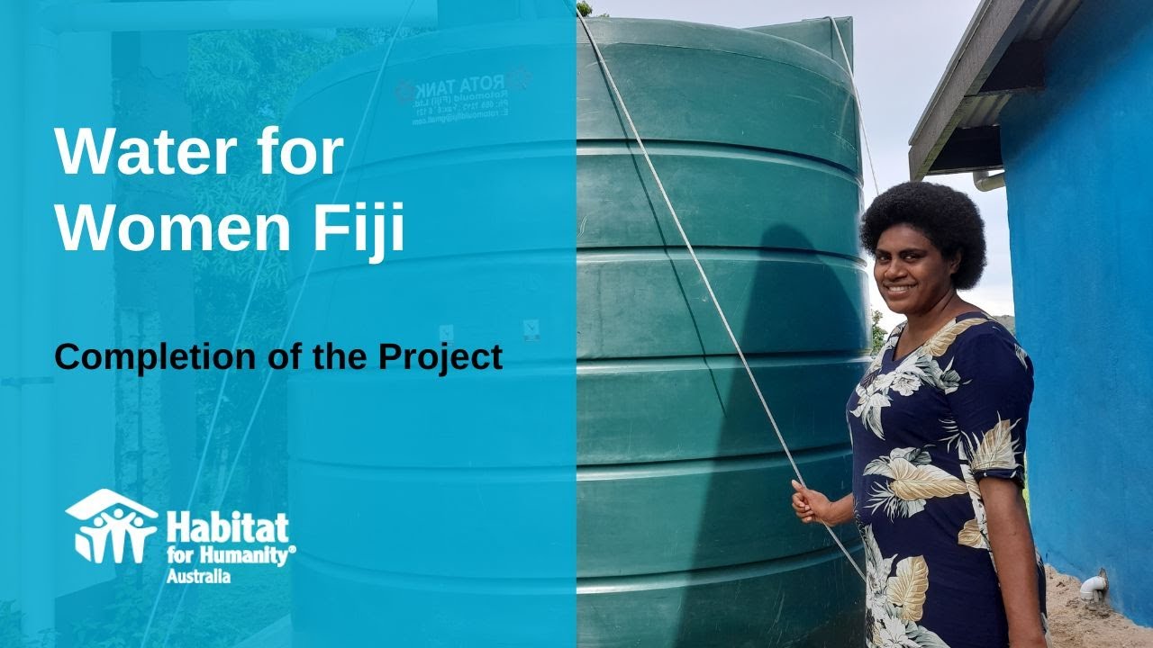Water for Women Fiji | Completion of the Project - YouTube