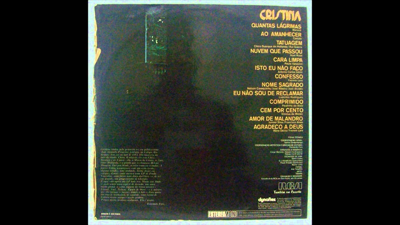 Cristina Buarque - Cristina [1974] | Álbum completo - YouTube