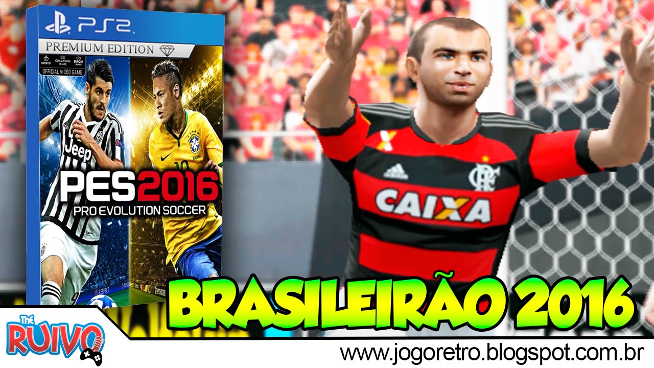 PES 2016 com o Campeonato Brasileiro 2016 (by TOP games) no Playstation ...