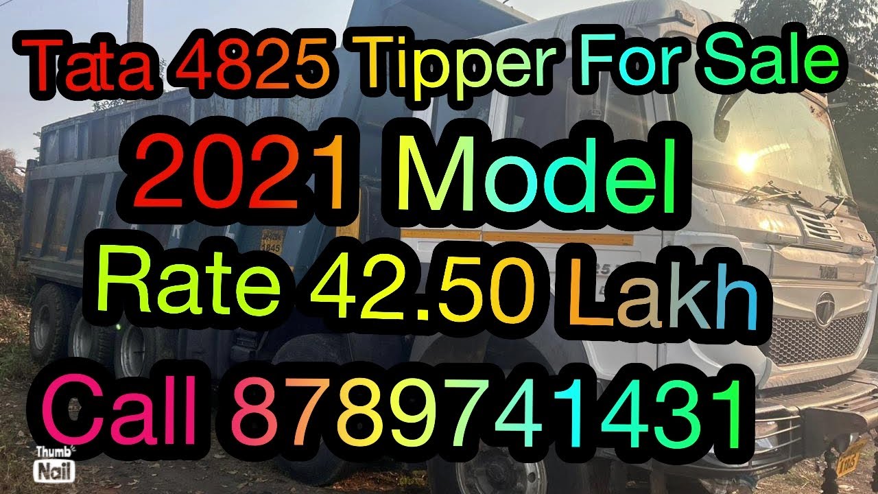 Tata 4825 tk tipper at very affordable price|used tipper#viralvideo ...