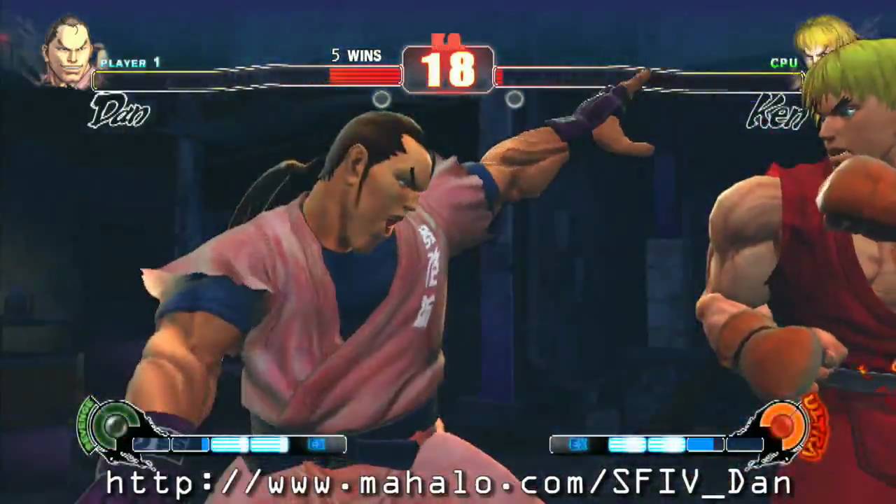 Street Fighter IV - Dan's Ultra Combo HD - YouTube