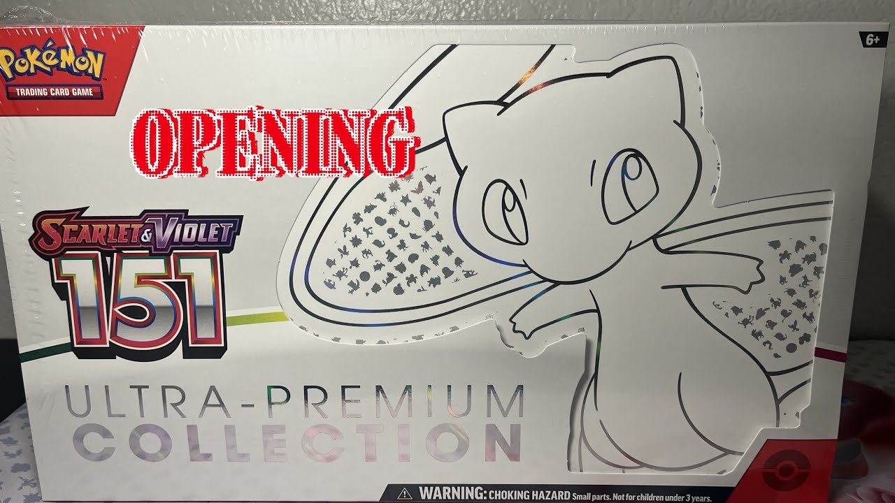 OPENING a Pokemon 151 UPC - YouTube