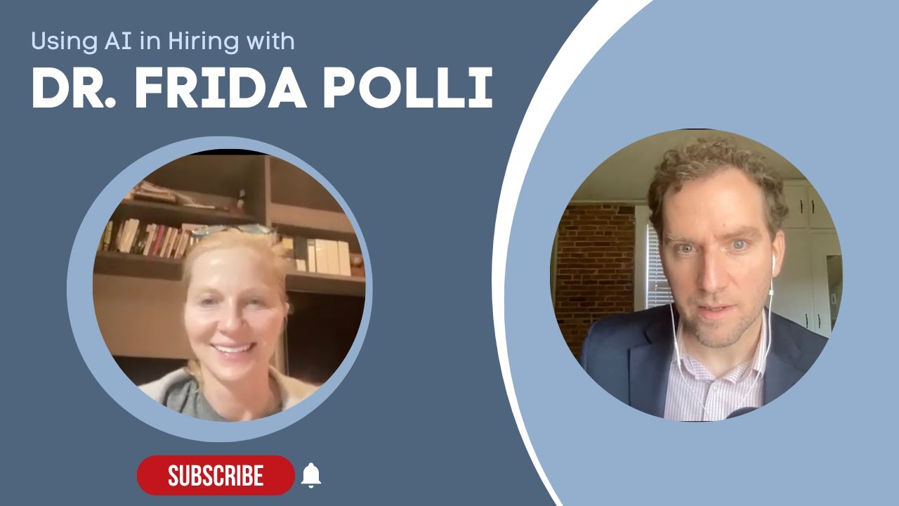 The Use and Regulation of AI in Hiring with Dr. Frida Polli | Lunchtime ...