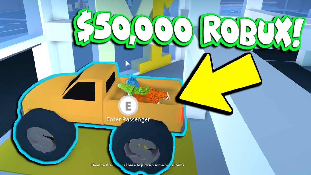 $50,000 ROBUX HIDE AND SEEK ON NEW WINTER MAP!!! *Roblox Jailbreak ...