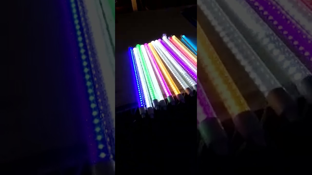 T5 RGB LED TUBE - YouTube