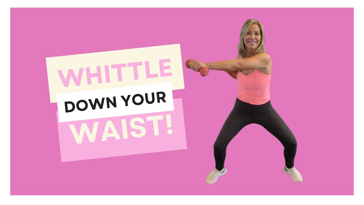 Workout with Leslie - Whittle Down Your Waist! - YouTube