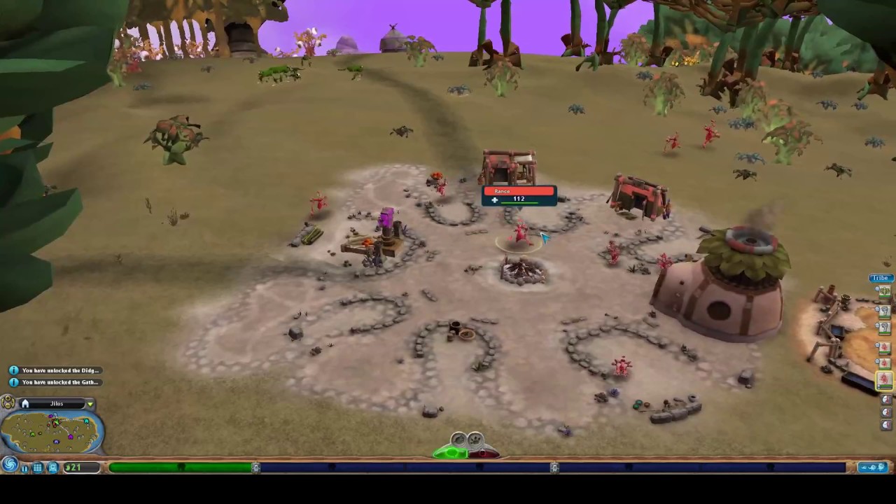 Spore Tribal Stage 10:28 Easy - YouTube