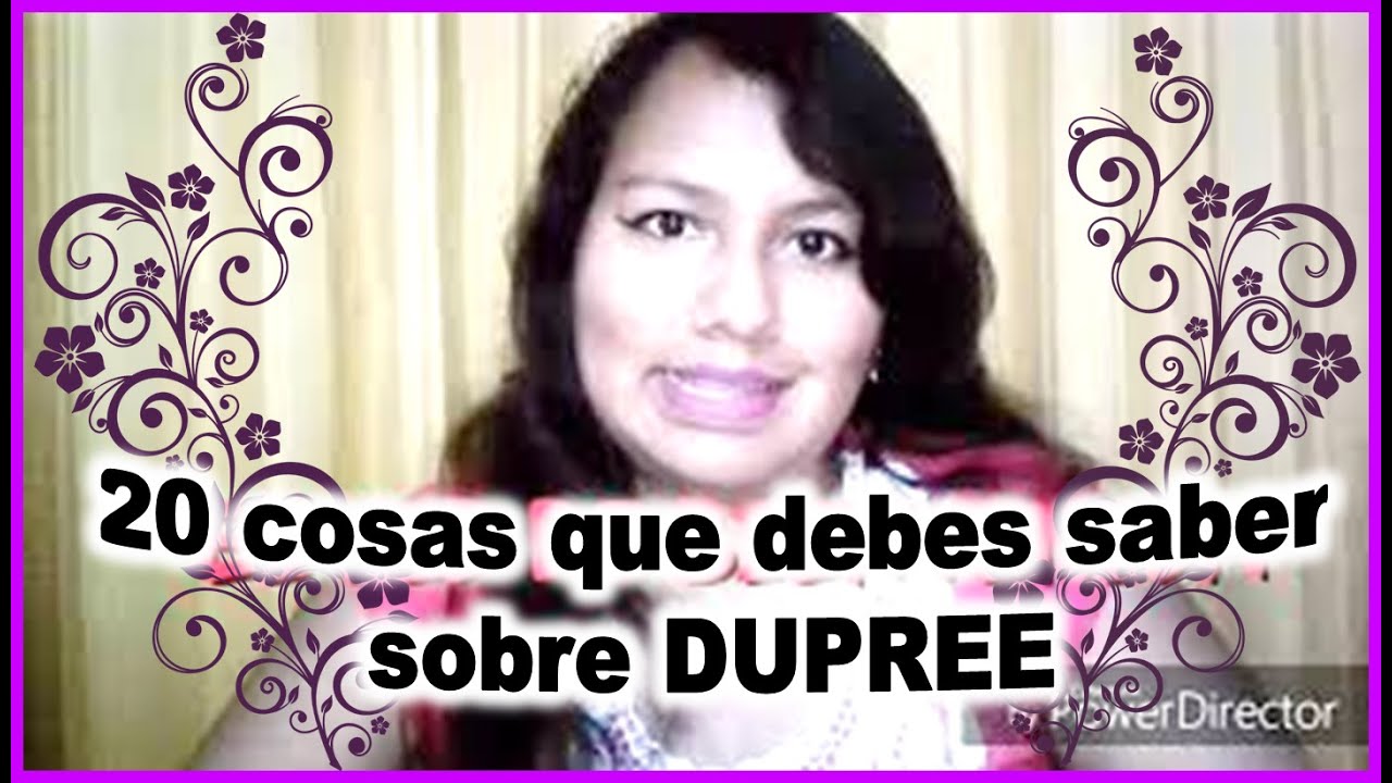20 cosas que debes saber de dupree!! - YouTube
