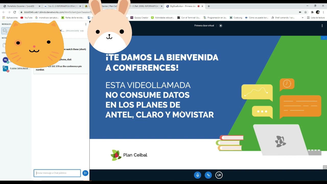 Cómo usar Conference en Crea. - YouTube