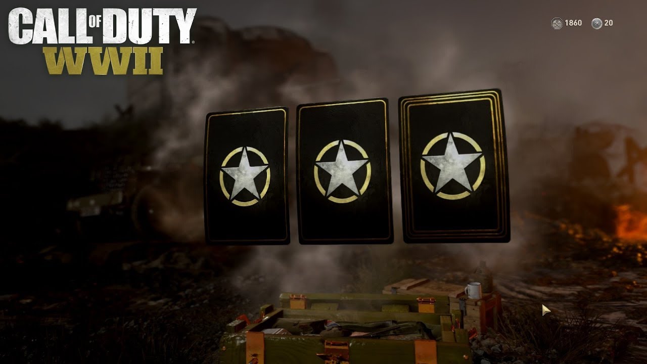 COD WWII | CHEST OPENING | SUPPLY DROP | 3 - YouTube