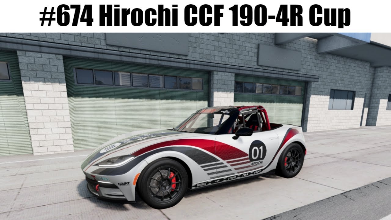 West Coast Trial: Hirochi CCF 190-4R Cup (Beamng Drive) - YouTube