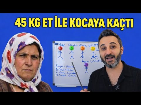 45 kg et ile kocaya kaçan Yeter abla 