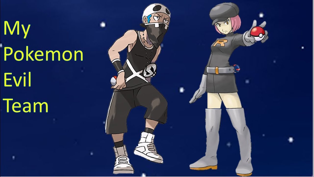My Pokemon Evil Team - YouTube