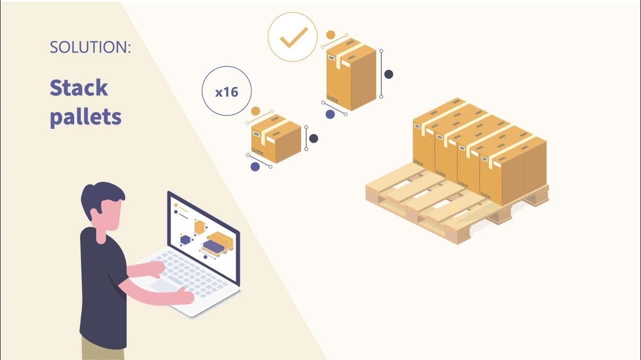 Stack Pallets - Optimize How You Pack Your Pallets - YouTube