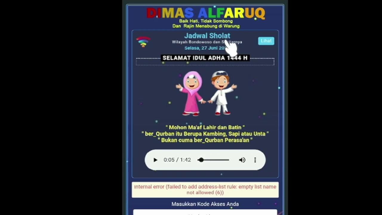 failed to add address list rule empty list name not allowed - YouTube
