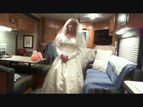In my All Satin Bridal Gown.wmv - YouTube