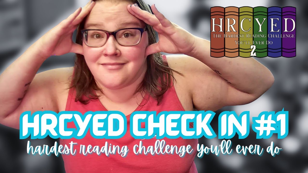 the hardest reading challenge you'll ever do | hrcyed check in 1 - YouTube