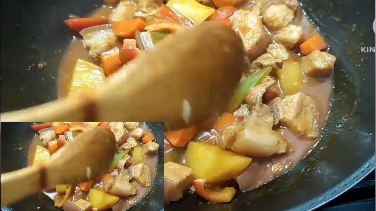 Pork, Potato And Carrot l Para Sa Bisita Kung Vlogger @Nitz Vlog! - YouTube
