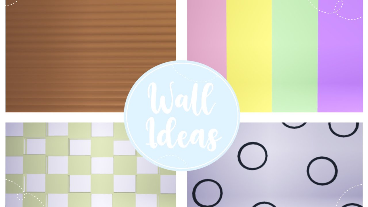 Wall Ideas! | For Adopt Me! (Roblox) - YouTube