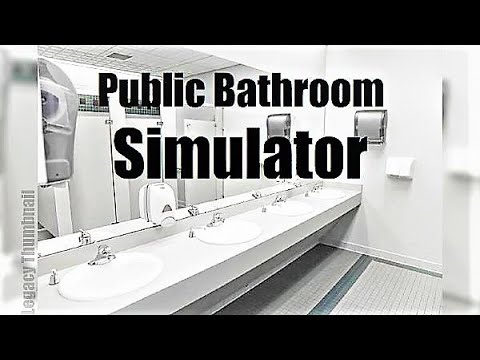 secret public bathroom simulator roblox prt 3 - YouTube