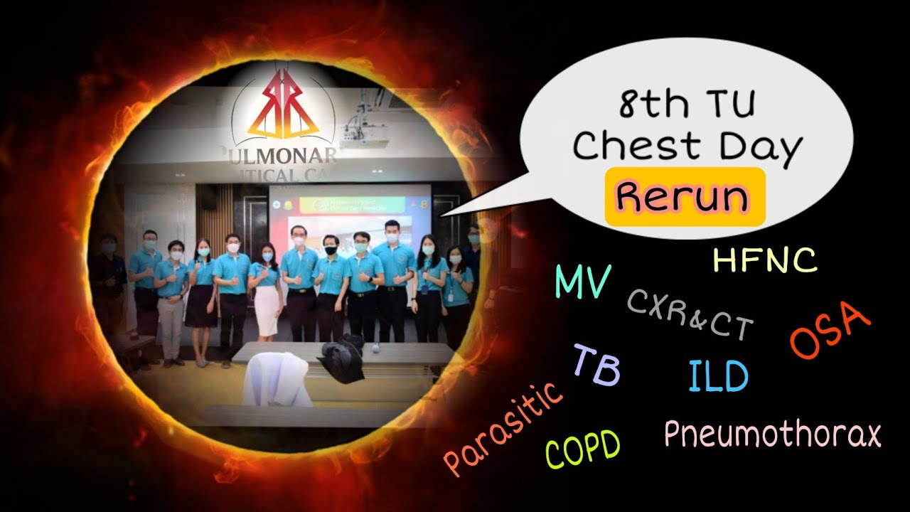 8th TU Chest day #30minPCCM #ChestTU #TB #pneumothorax #CXR #ILD #COPD ...