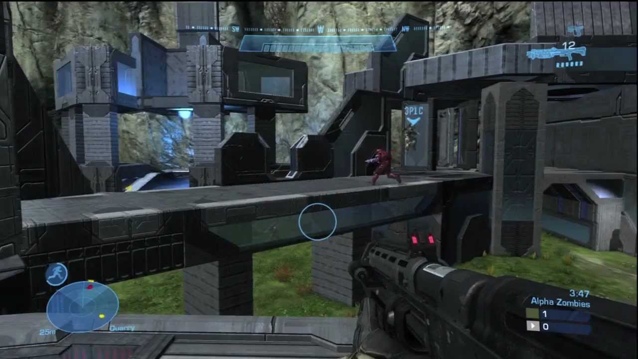 Halo Reach - Living Dead Tactics/Hiding Spots! (Asylum Spot Gameplay ...