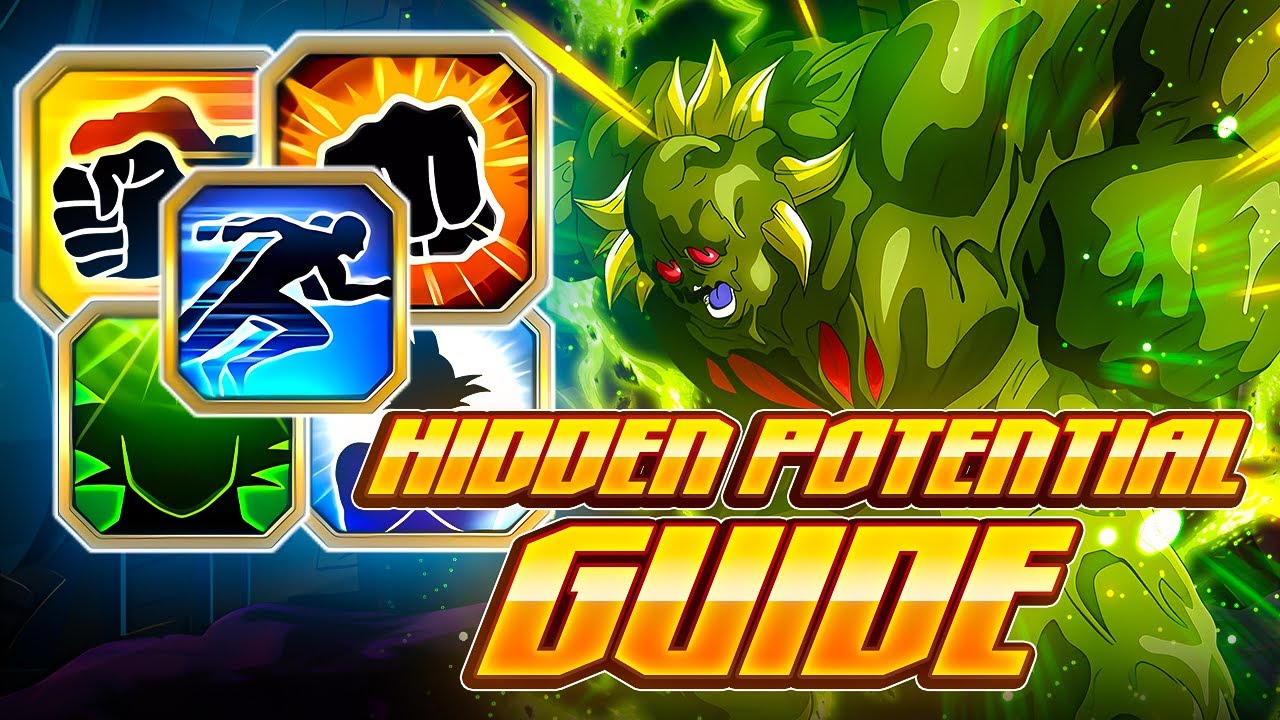 HIDDEN POTENTIAL GUIDE: HOW TO BUILD EZA LR PHY BIO BROLY HIDDEN ...