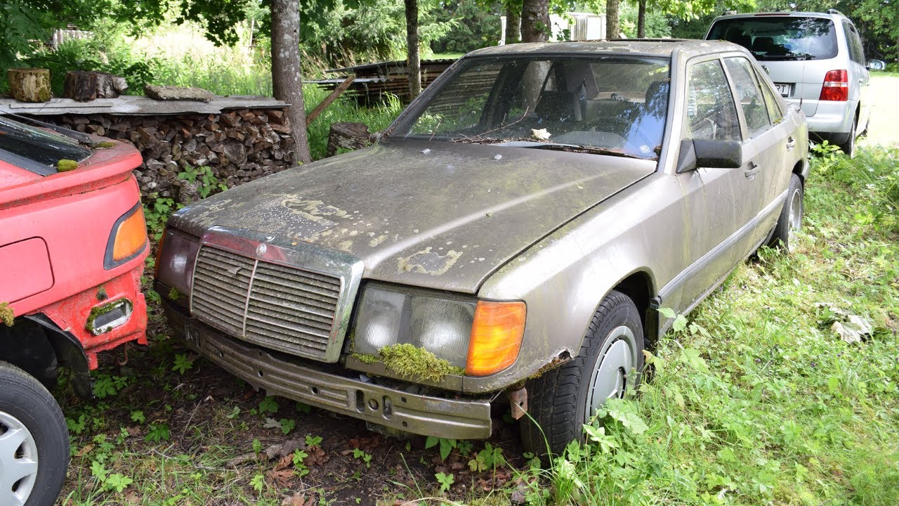 Starting 1988 Mercedes-Benz w124 200D After 16 Years - YouTube