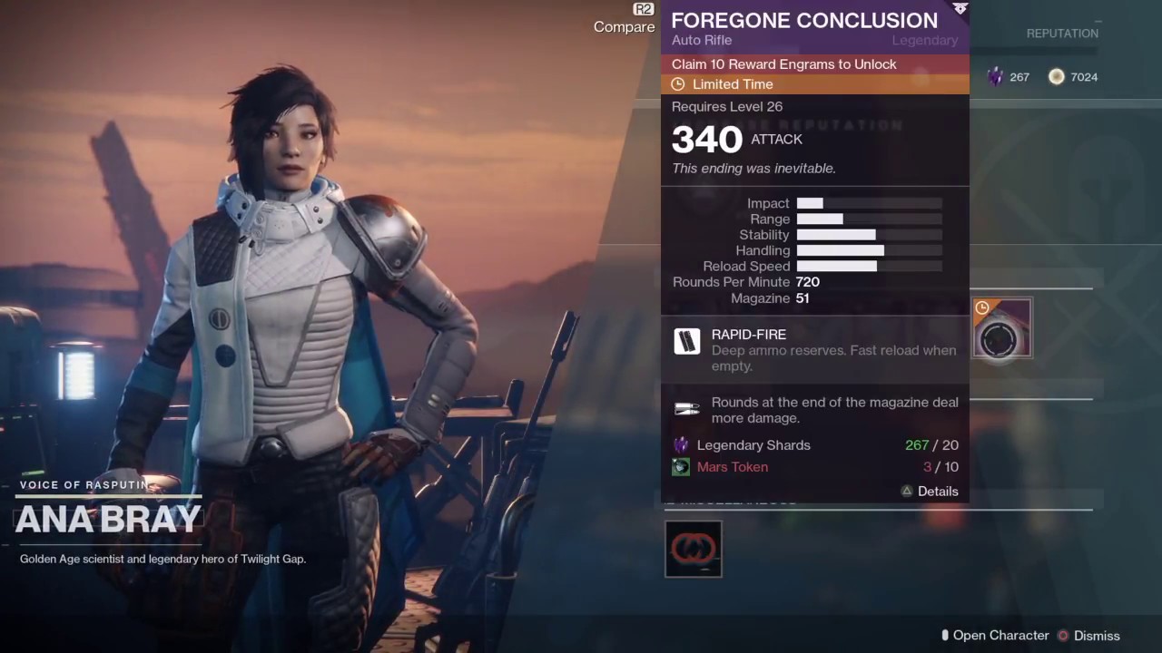 Braytech Titan Gear Lore - From Ana Bray (Destiny 2: Warmind) - YouTube