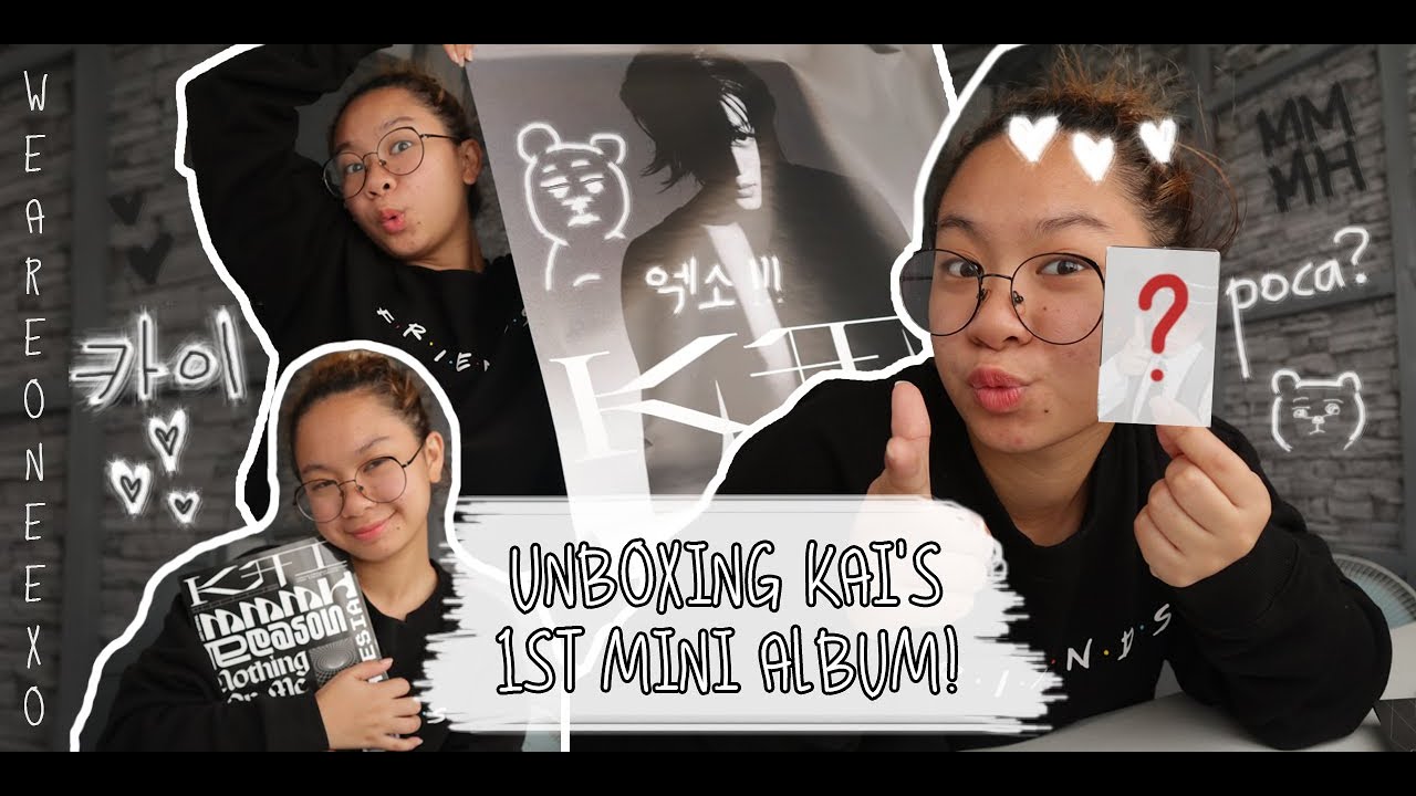 kai's 1st mini album '카이 KAI K开I' unboxing vlog! ʕ •ᴥ•ʔ - YouTube