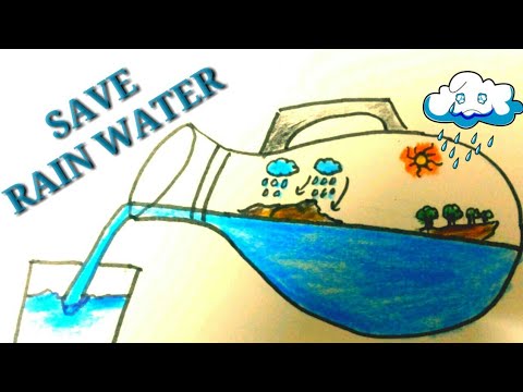 DRAWING ON SAVE WATER. ..SAVE LIFE - YouTube